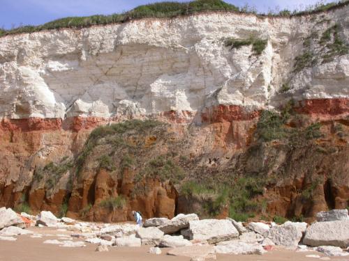Chalk Cliff at Hunstanton | GeologyRocks