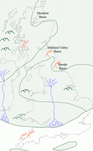 Devonian Palaeogeography of UK | GeologyRocks