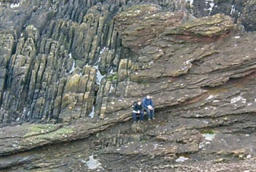 Unconformity at Siccar Point | GeologyRocks